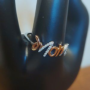 Charmed Aroma | Jewelry | 3 2 Charmed Aroma Cut Out Mom Ring | Poshmark